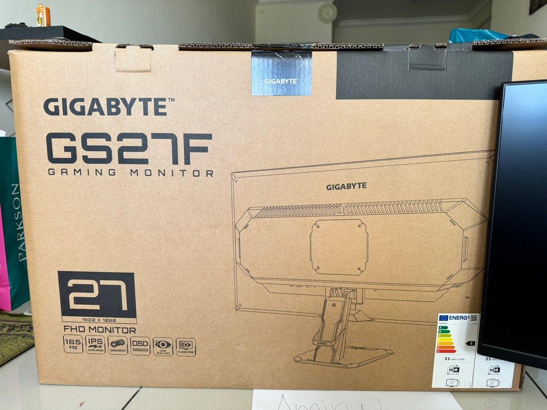 Gigabyte Gaming Monitor, Computers & Tech, Parts & Accessories, Monitor ...