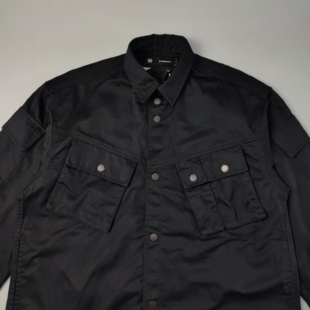 GU X UNDERCOVER MILITARY JACKET - BLACK, Men's Fashion, Coats, Jackets ...