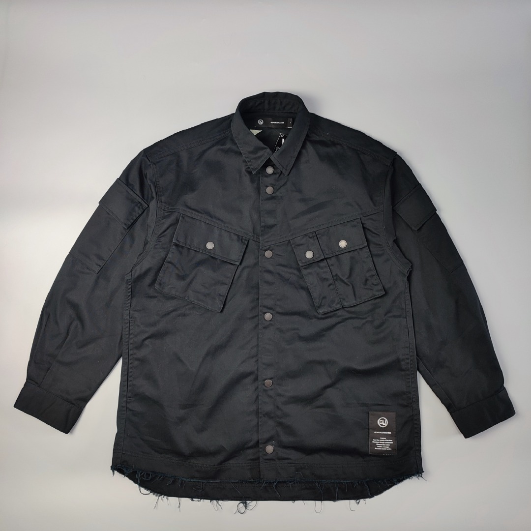 GU X UNDERCOVER MILITARY JACKET - BLACK, Men's Fashion, Coats, Jackets ...