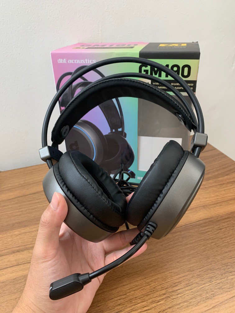Headphones dbe GM190 kondisi seperti baru, Elektronik, Audio di Carousell