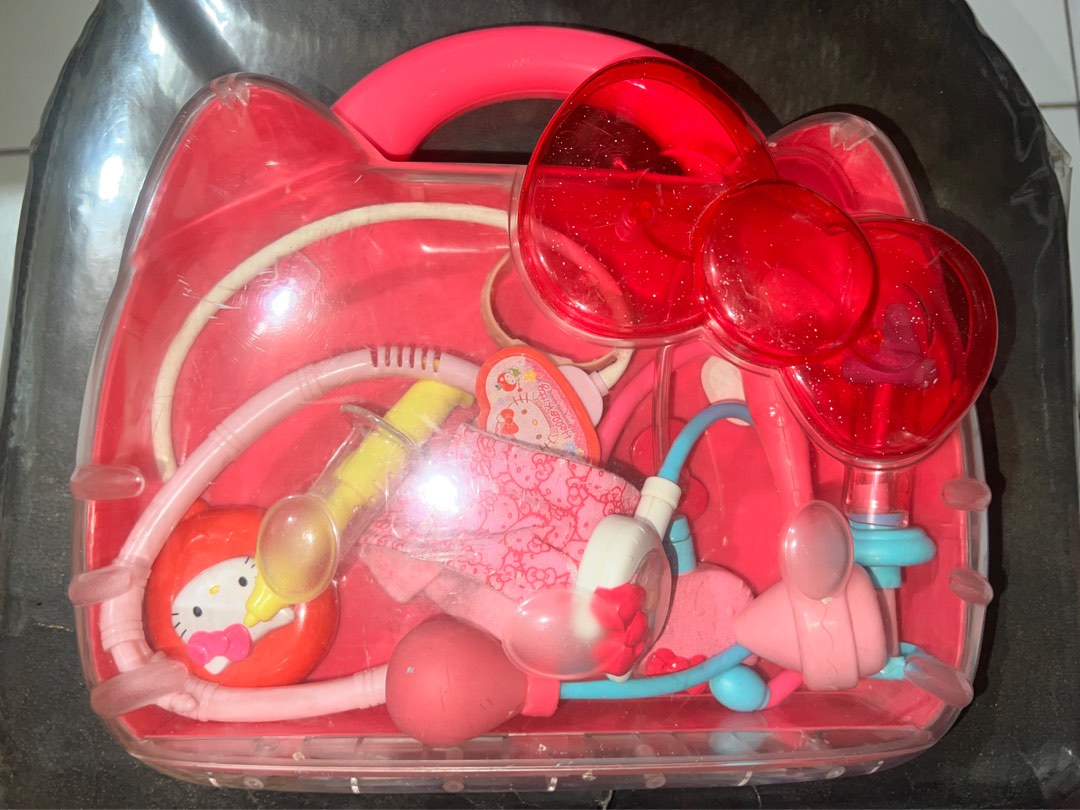 Hello Kitty doctor set, Hobbies & Toys, Toys & Games on Carousell