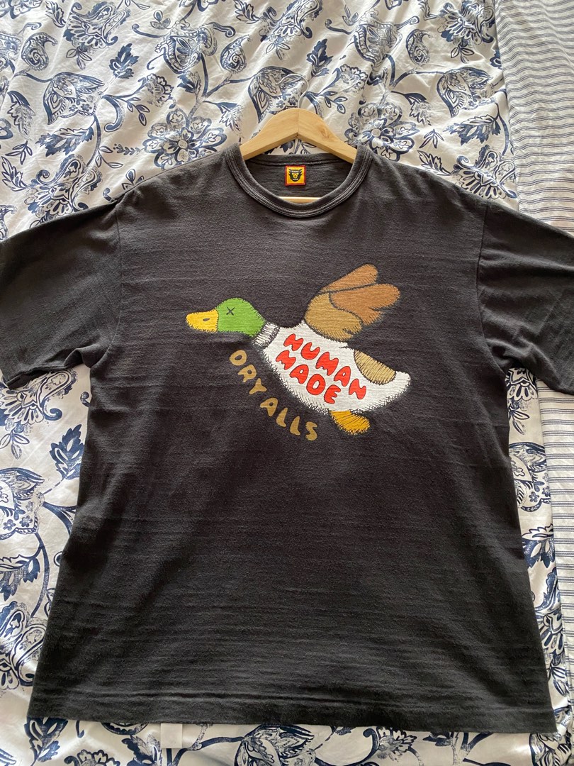 HUMAN MADE x KAWS OG DUCK TEE, Men's Fashion, Tops & Sets, Tshirts ...
