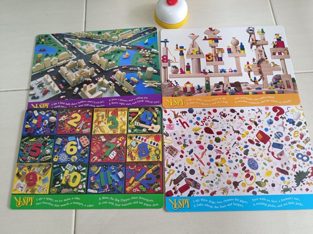 I Spy Eagle Eye Board Game hanayama scholastic, Hobbies & Toys, Toys ...