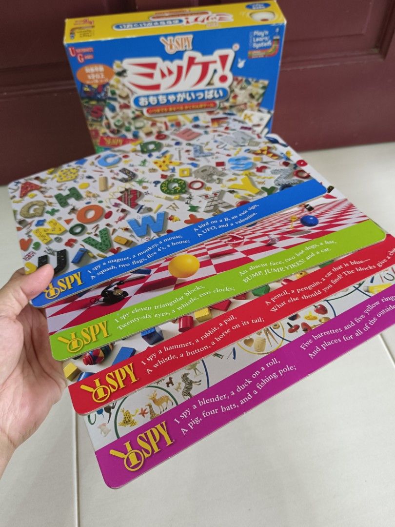 I Spy Eagle Eye Board Game hanayama scholastic, Hobbies & Toys, Toys ...