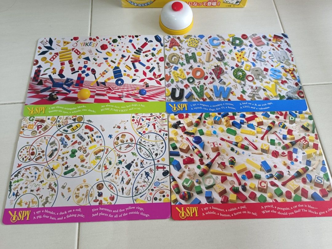 I Spy Eagle Eye Board Game hanayama scholastic, Hobbies & Toys, Toys ...