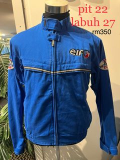Vintage Elf Motosports Racing Jacket, Men's Fashion, Coats, Jackets and ...