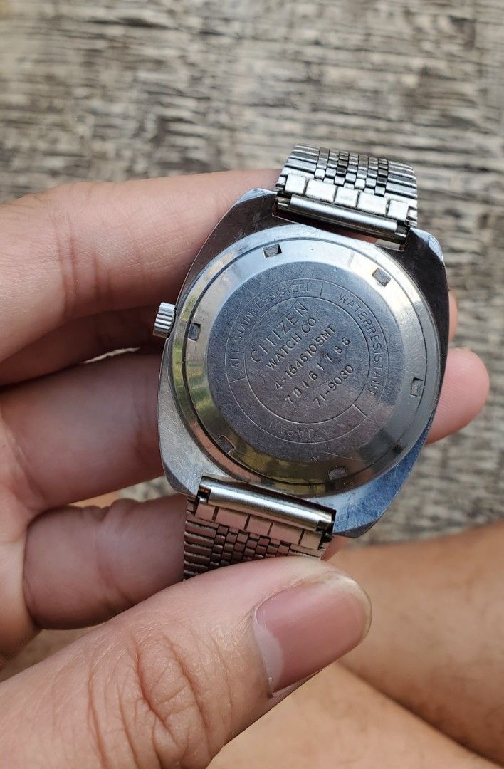 Jam Citizen Automatic Classik watch Salmon dial Rare JDM Japan vintage ...