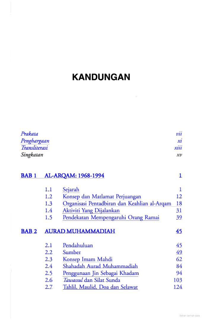 [KL] UTM PRESS Al-Arqam & Ajaran Aurad Muhammadiah: Satu Penilaian ...