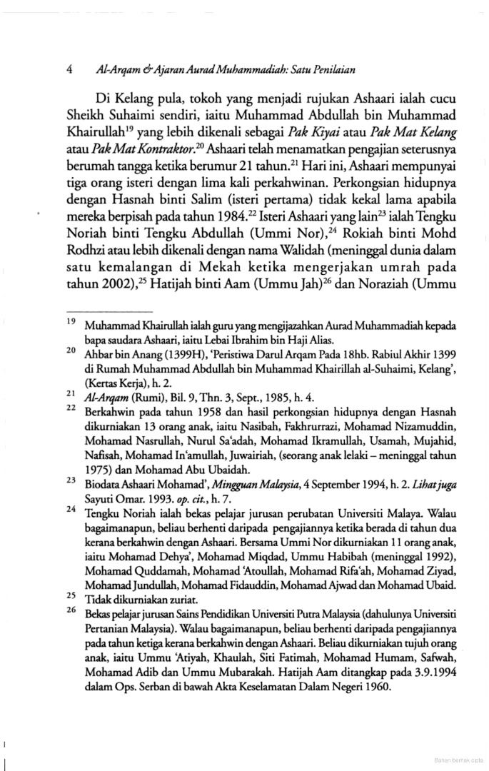 [KL] UTM PRESS Al-Arqam & Ajaran Aurad Muhammadiah: Satu Penilaian ...
