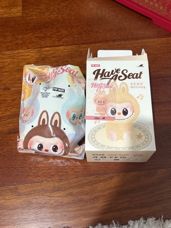 Labubu dada Have a seat v2 popmart, Hobbies & Toys, Toys & Games on ...