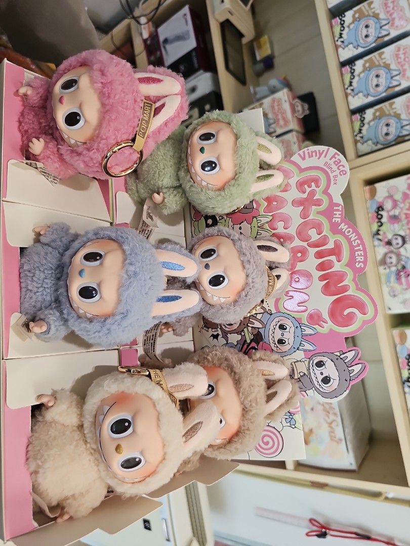 Labubu V1 series all colours, Hobbies & Toys, Toys & Games on Carousell