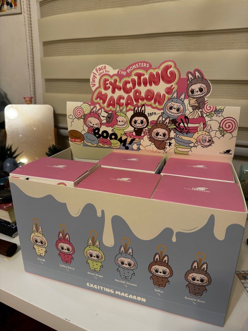 Labubu v1 sesame bean, Hobbies & Toys, Toys & Games on Carousell