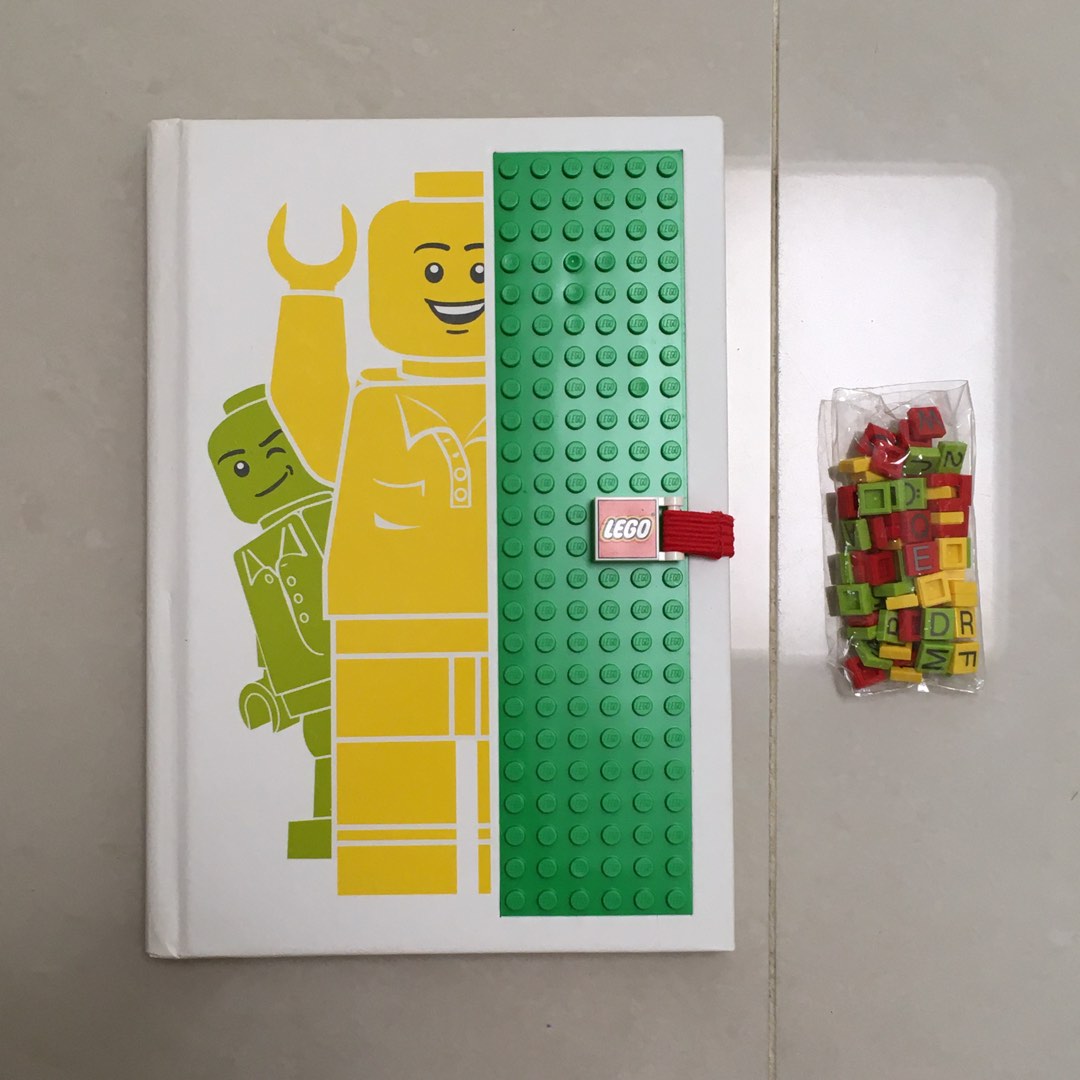 Lego notebook筆記簿, 興趣及遊戲, 手作＆自家設計, 文具 - Carousell