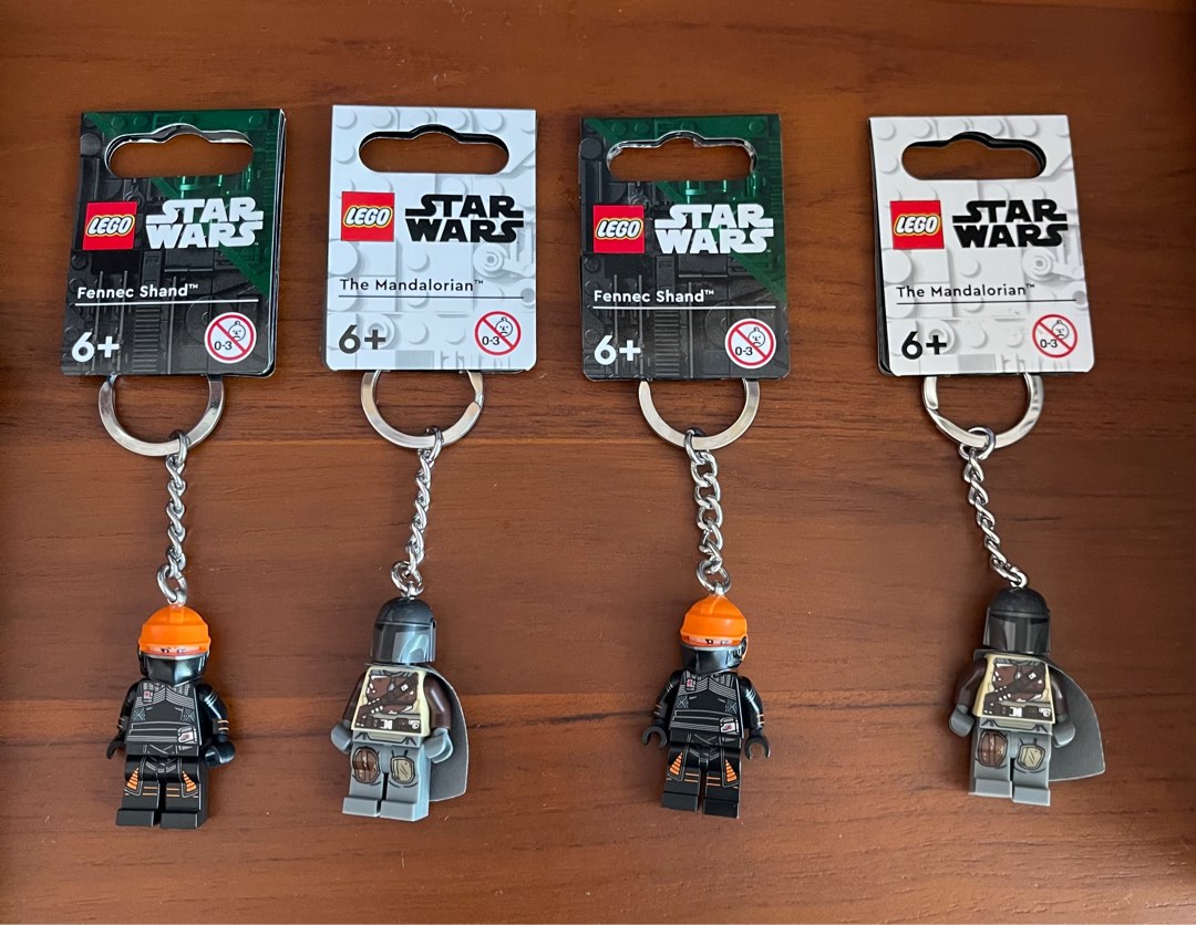 Lego Starwars Keychain - Fennec Shane and The Mandalorian, Hobbies ...
