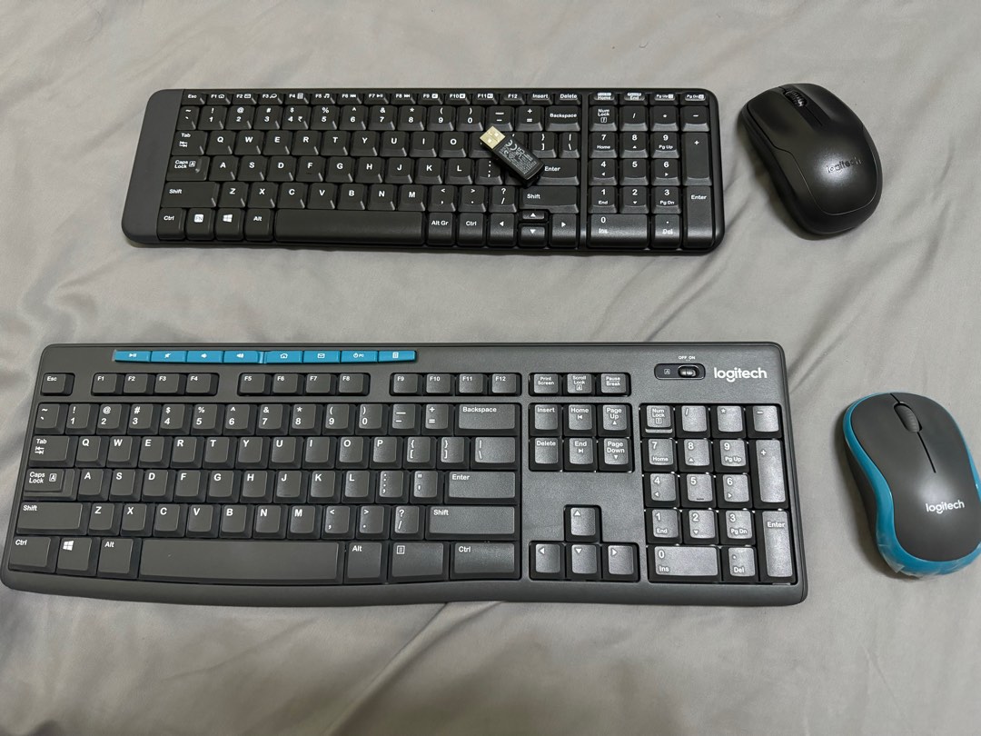 Logitech Wireless Keyboard k220&k275, Computers & Tech, Parts ...