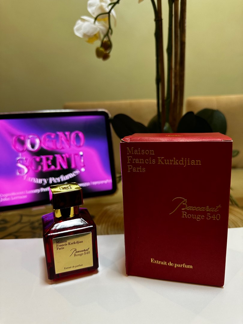 MAISON FRANCIS KURKDJIAN BACCARAT ROUGE 540 EXTRAIT, Beauty & Personal ...