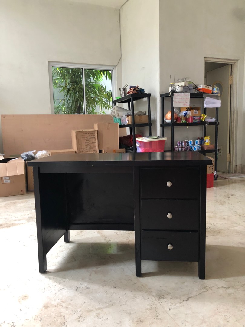 MEJA KERJA KAMAR MEJA TULIS MEJA BELAJAR ANAK Kantor Kecil Laci Working ...