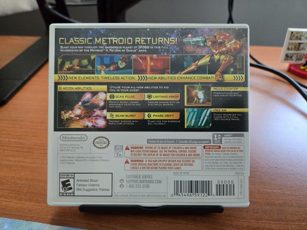 Metroid Samus Returns 3DS US, Video Gaming, Video Games, Nintendo on ...