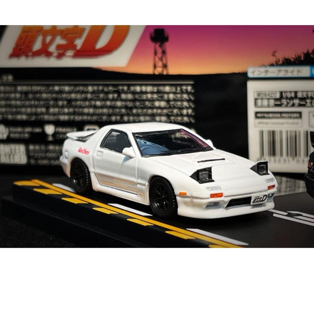 Modelers 1/64 Scale Initial D Set of 2 Die-cast Cars RX-7 FC3S Keisuke ...