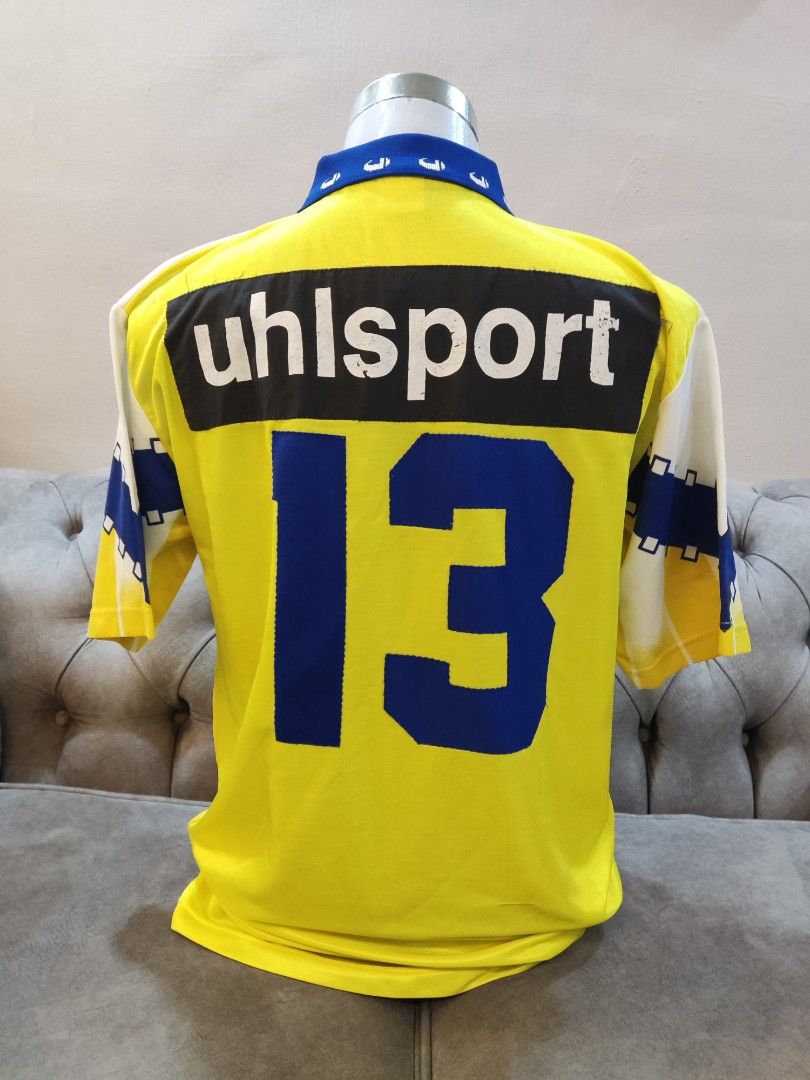 MW Uhlsport Home Perlis FA 1995 Jersi Jersey Jc, Men's Fashion ...