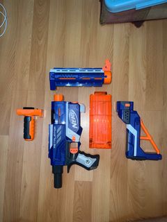 (NERF PACK) Retaliator, Longshot CS-6, MEGA cycloneshock, Maverick N ...