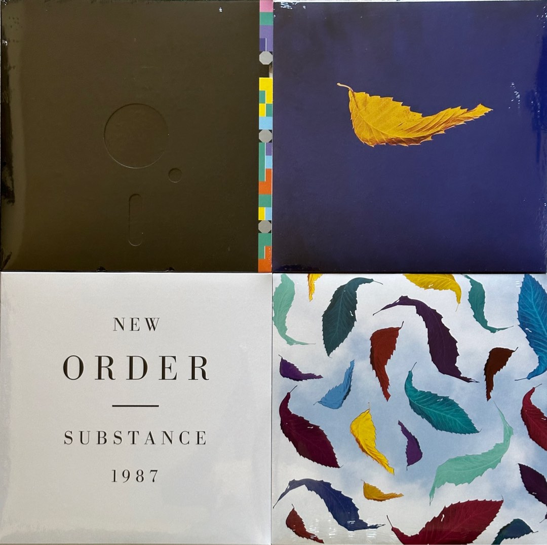 New Order 12” singles and compilation (on vinyl), Hobbies & Toys, Music ...