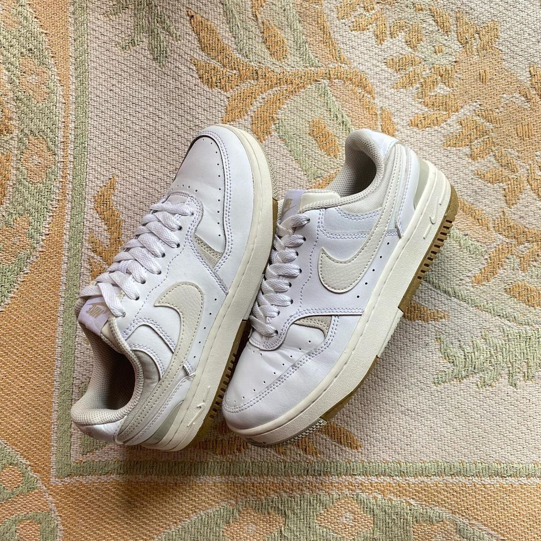 NIKE GAMMA FORCE WHITE LIGHT BONE, Women's Fashion, Footwear, Sneakers ...