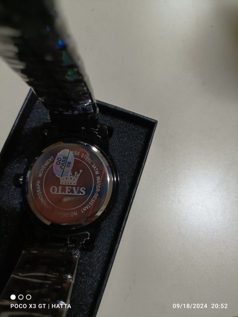 OLEVS original watch, Men's Fashion, Watches & Accessories, Watches on ...