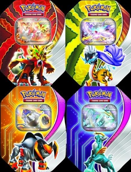 Paradox Destinies Fall Ex Tins (SMALL) 2024 Pokemon English TCG ...