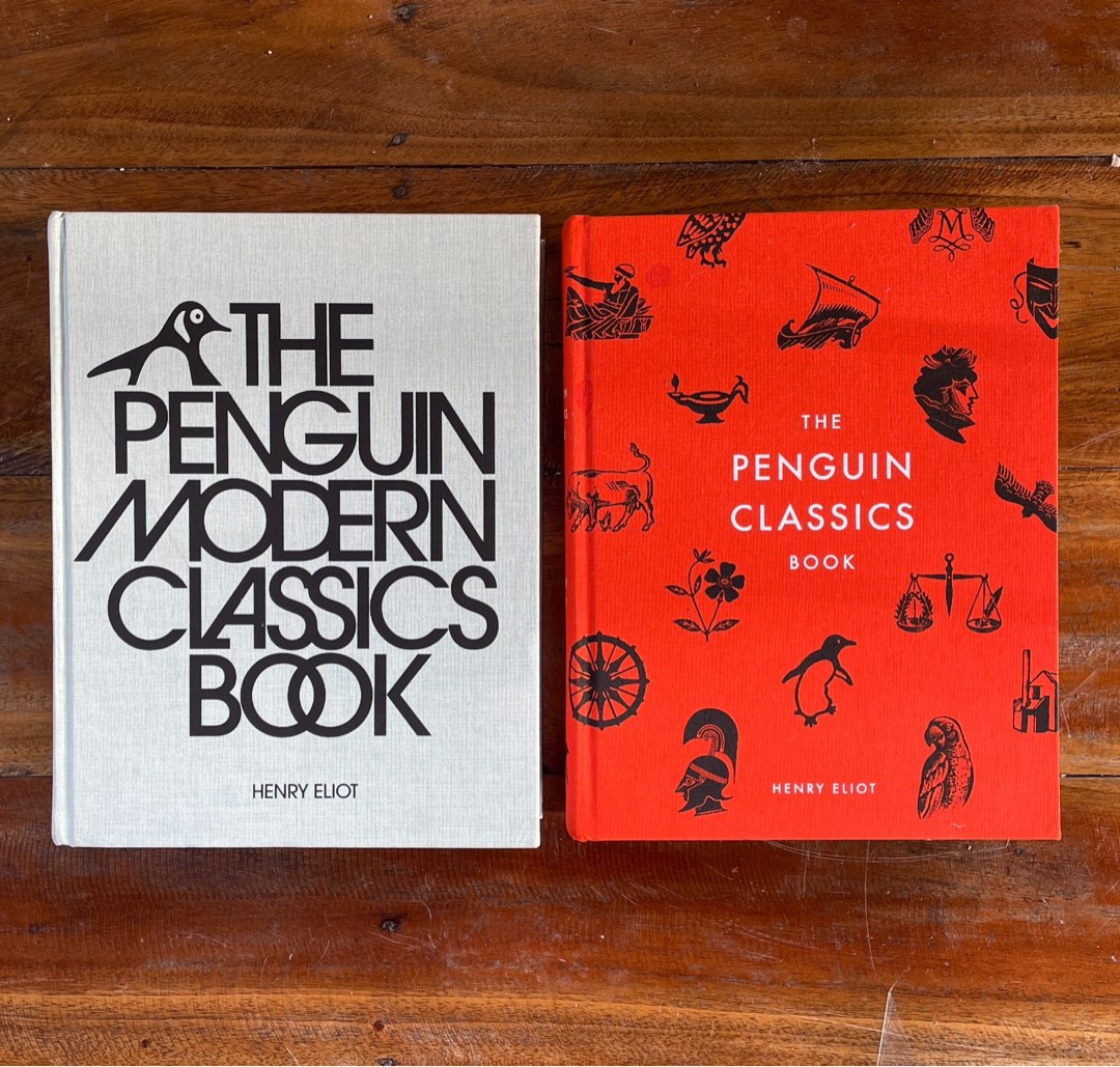 Penguin Modern Classics and Penguin Classics Book Large Hardcovers Art ...