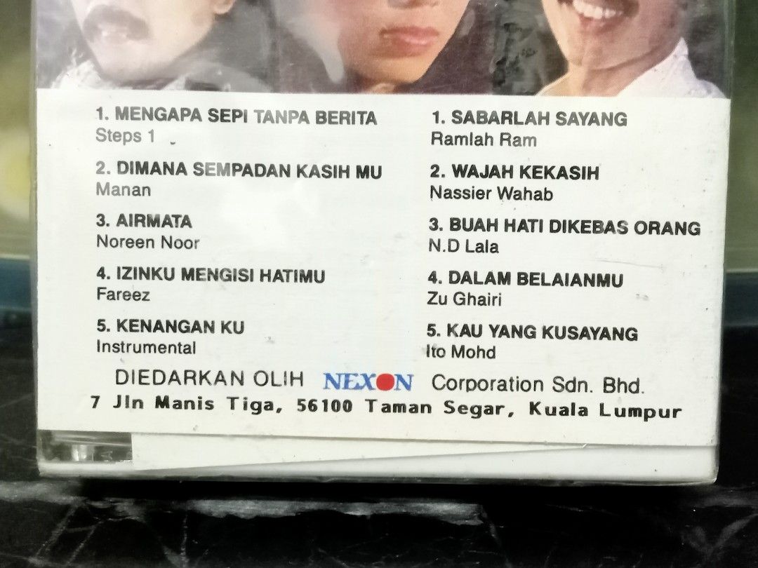 Pilihan Istimewa - Ramlah Ram. Noreen Noor. Nassir Wahab. N.D Lala Original Kaset, Hobbies ...