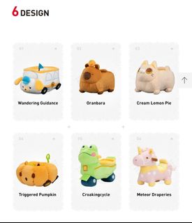 POPMART GONG Original Roaming Series Plush Toy Car, Hobbies & Toys ...