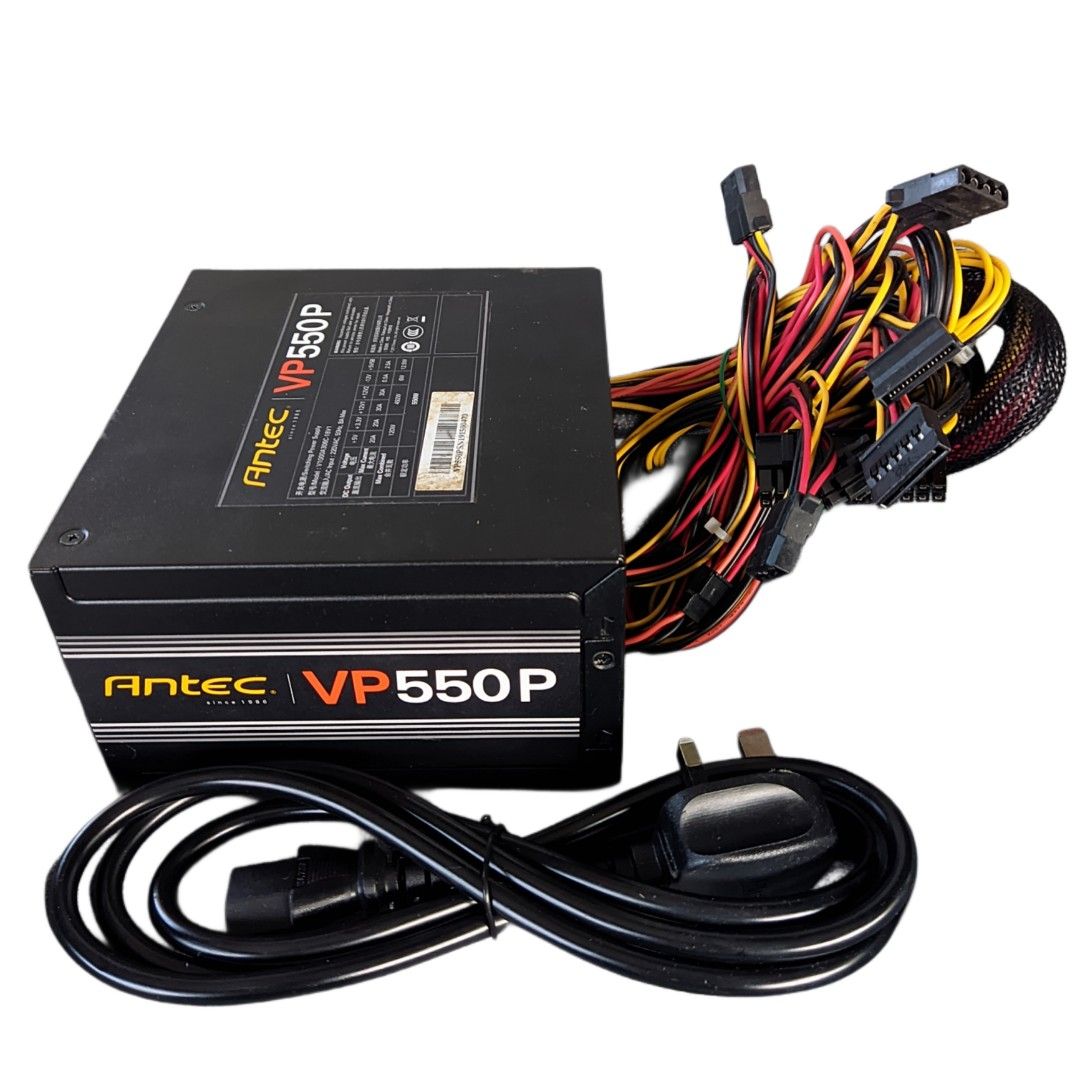 Power Supply Gaming 550 Watt PC Antec VP550P, Computers & Tech, Parts ...