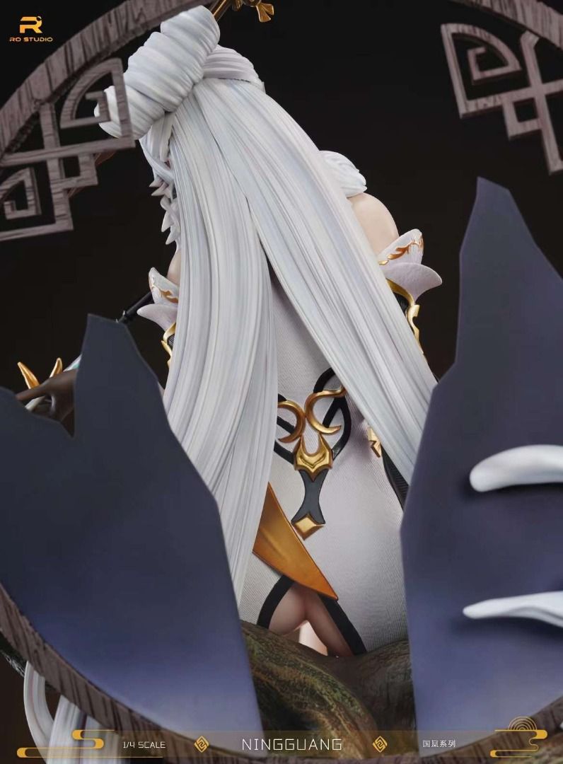 【PRE-ORDER】 RO Studio - Ning Guang Genshin Impact Resin Statue GK Anime ...