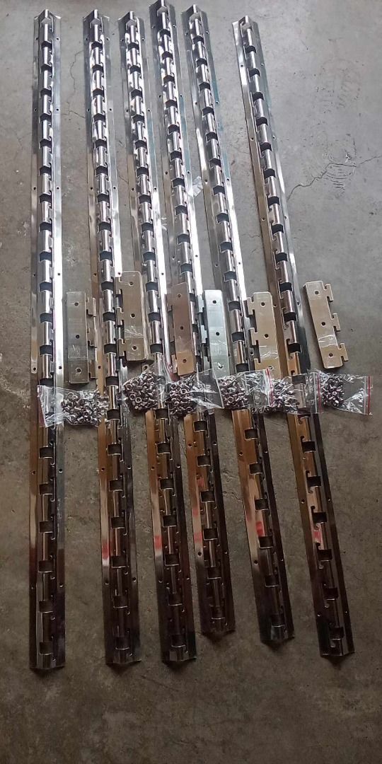 PVC CURTAIN CLEAR OR YELLOW AND STAINLESS STEEL HANGER FOR COLD STORAGE ...