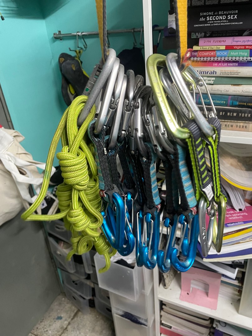 Quickdraws for rock climbing, Sports Equipment, Other Sports Equipment ...