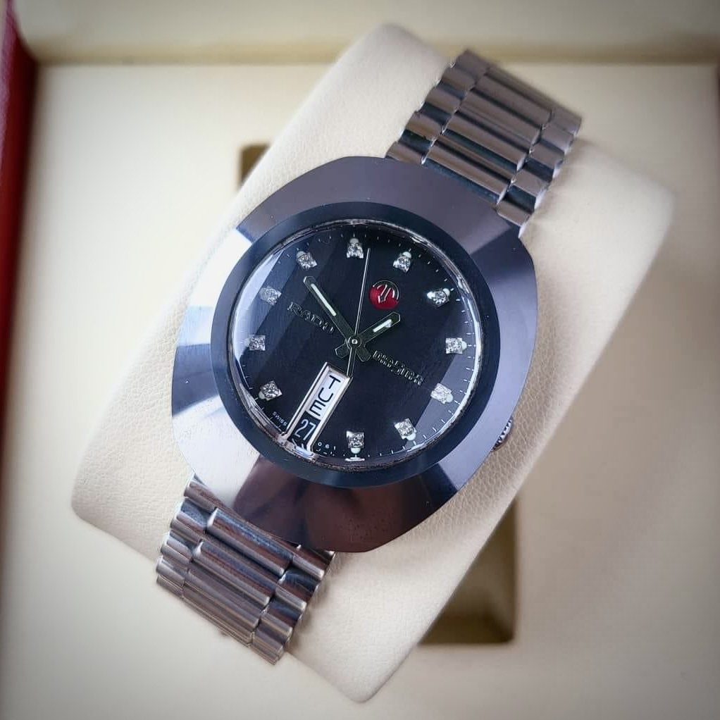 RADO DiaStar Black Watch (Latest model), Men's Fashion, Watches ...