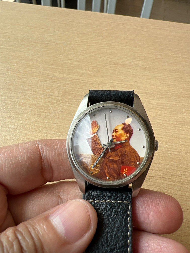 RARE Shanghai Tang Vintage 1994 Waving Chairman Mao Mechanical Watch ...