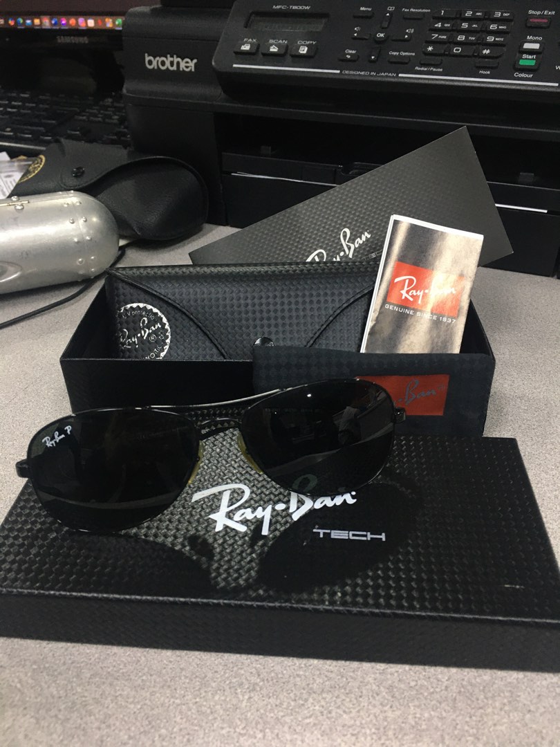 RayBan Polarized P3 Plus Lens, Men's Fashion, Watches & Accessories ...