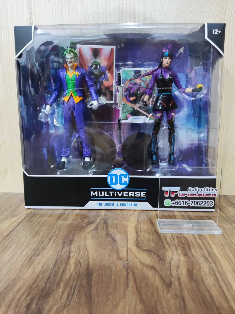 [Ready Stock] McFarlane Toys DC Multiverse The Joker & Punchline 2-Pack ...