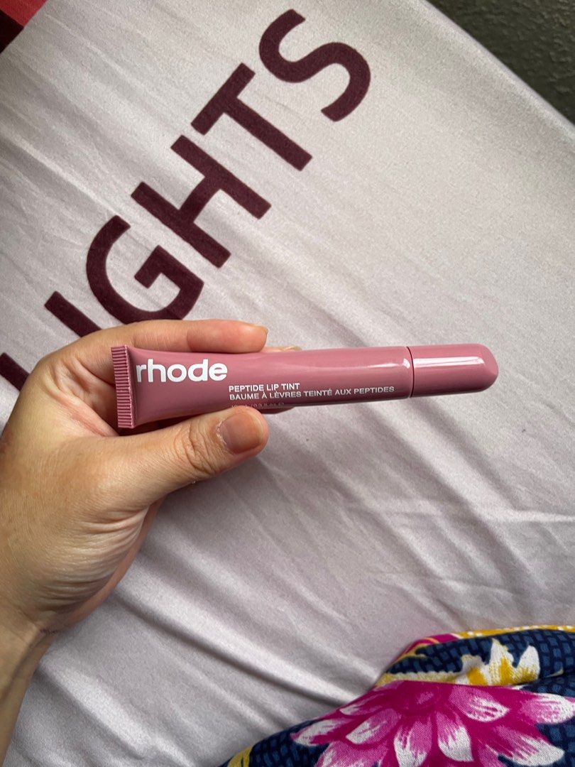 rhode salty tan lip tint, Beauty & Personal Care, Face, Makeup on Carousell
