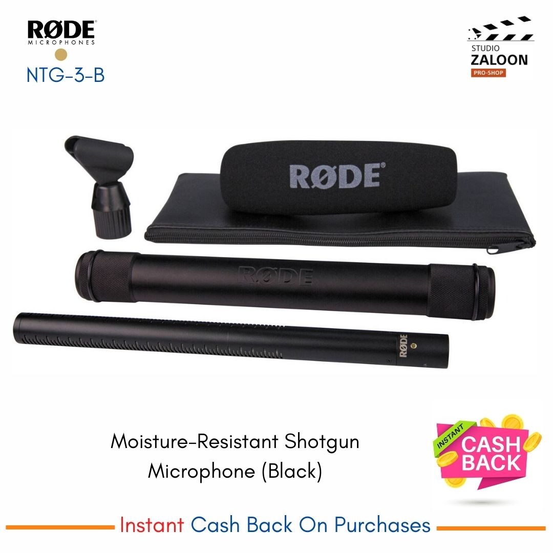 Rode NTG3 Precision Broadcase-Grade Super Cardioid Shotgun Microphone ...