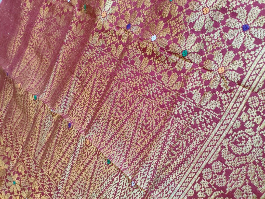 Samping Songket Brunei, Men's Fashion, Muslim Wear, Accessories on ...