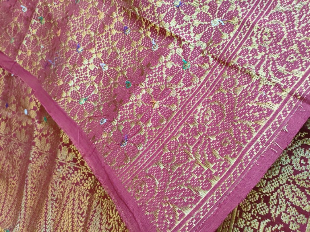 Samping Songket Brunei, Men's Fashion, Muslim Wear, Accessories on ...