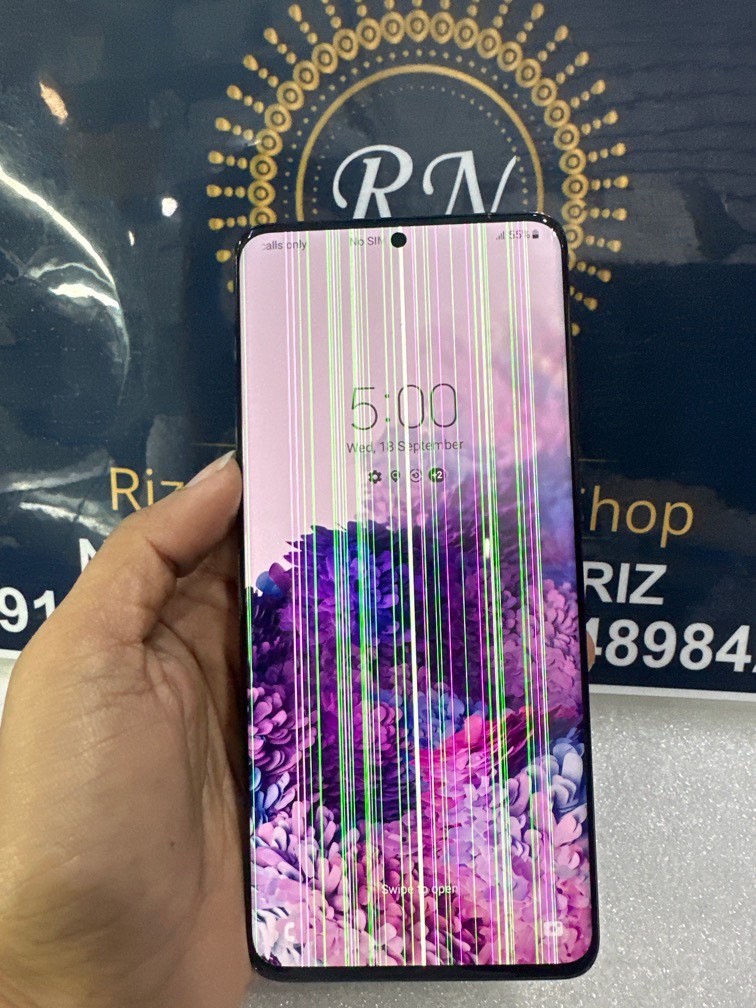 Samsung s20 plus Line issue, Mobile Phones & Gadgets, Mobile Phones ...