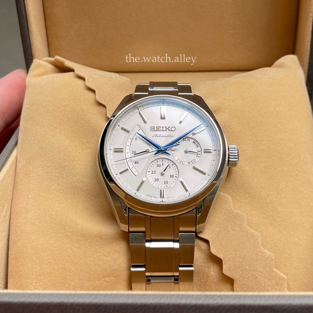 Seiko Presage - Retrograde White SARW021 - JDM - Dress Watch, Luxury ...