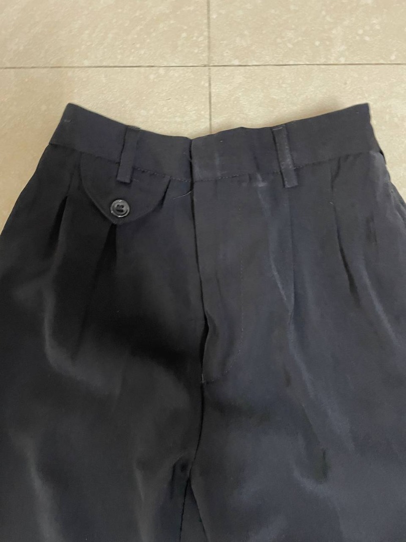 Seluar Slack Hitam Kanak-Kanak, Babies & Kids, Babies & Kids Fashion on ...