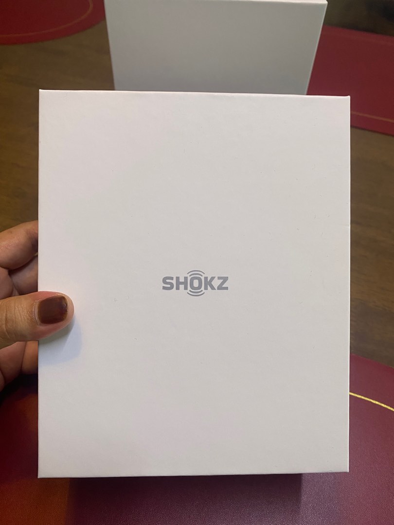 Shokz box, Audio, Headphones & Headsets on Carousell