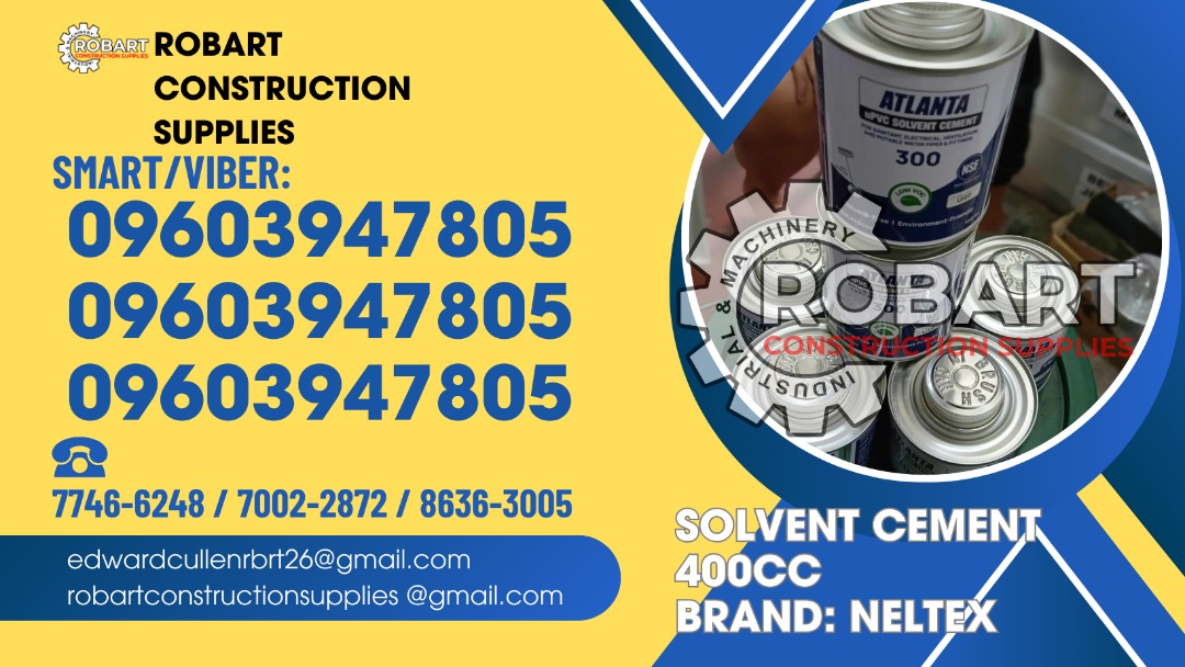 solvent cement 400cc, Commercial & Industrial, Construction & Building ...