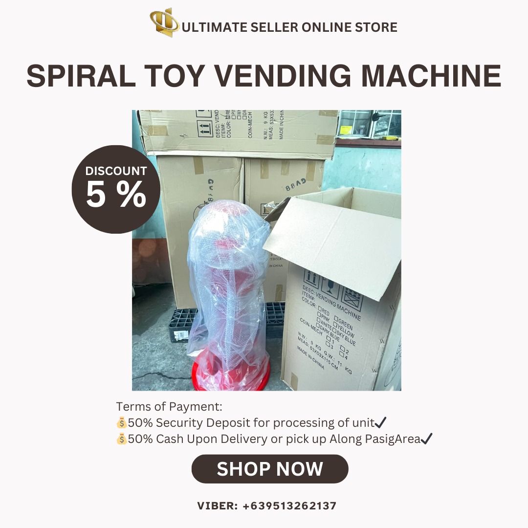 spiral toy vending machine, Commercial & Industrial, Industrial ...